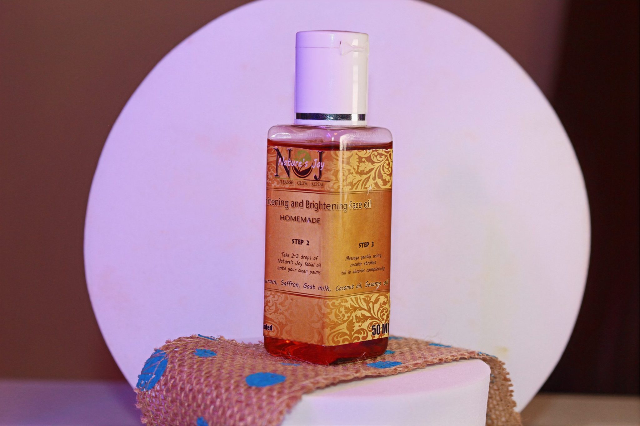 Manjistha skin brightening face & body oil (50ml) – Nature's Joy